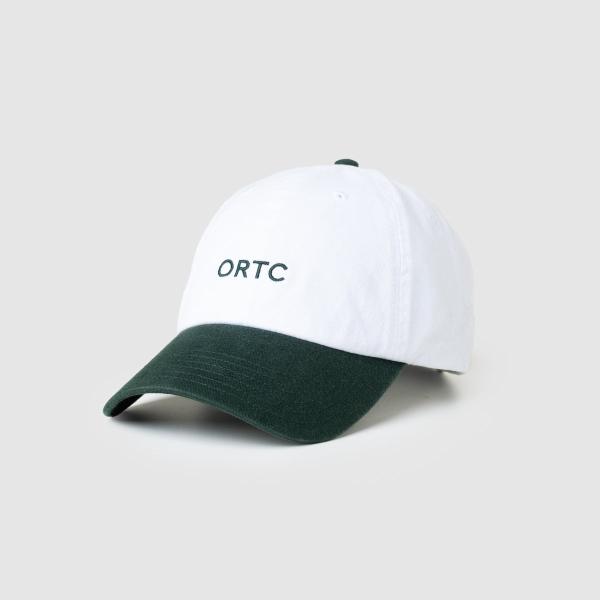 ORTC Unisex George Logo Cap Forest & White – ORTC Clothing Co