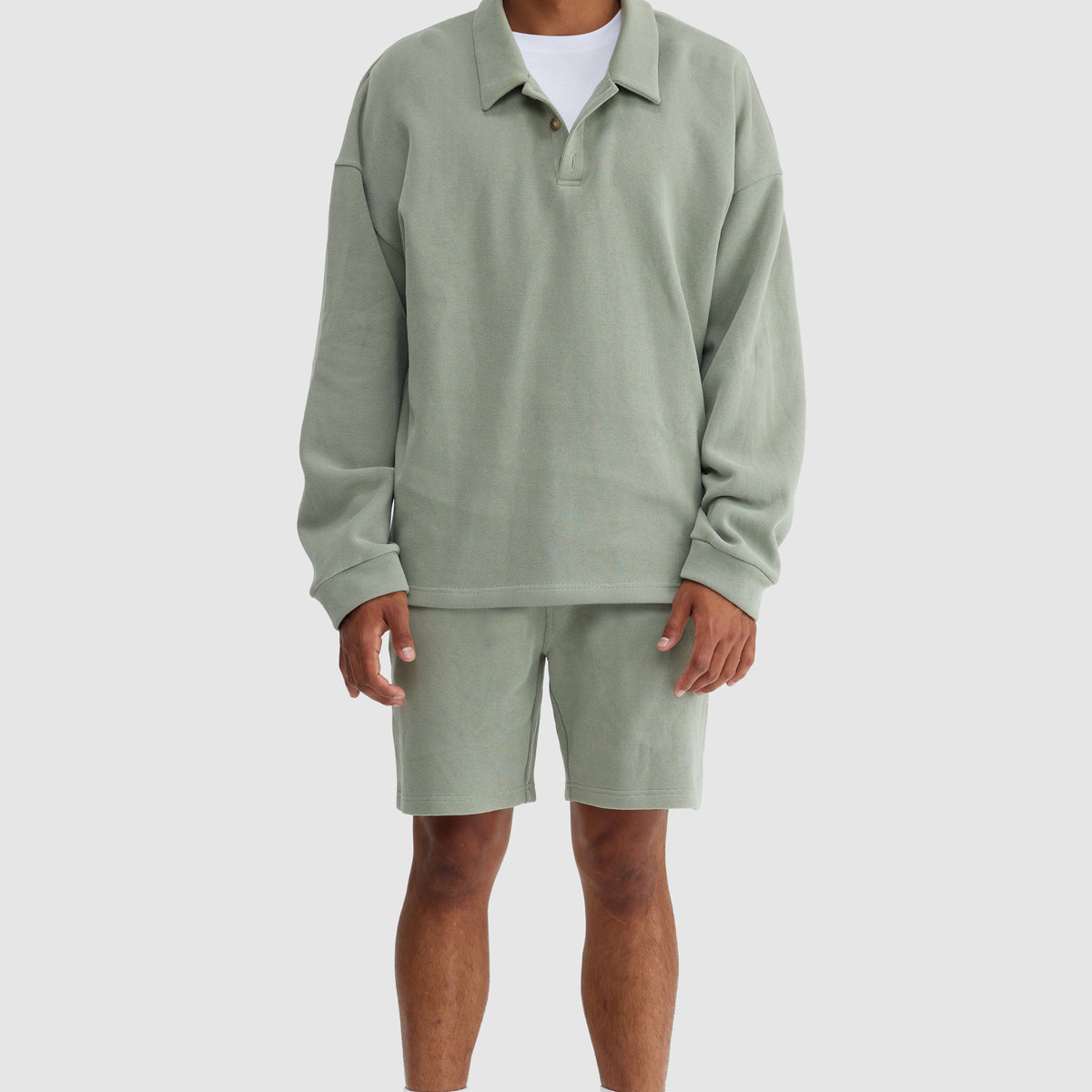 ORTC Men's Aiden Polo Sweater Olive – ORTC Clothing Co