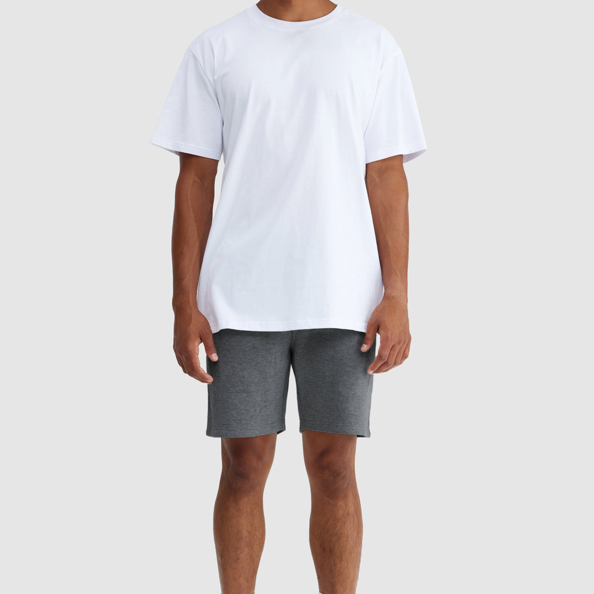 Aiden Relaxed Shorts Charcoal Marle – ORTC Clothing Co
