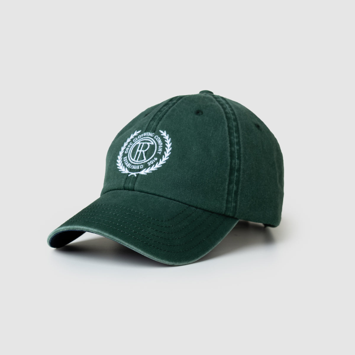 ORTC Unisex Crest Logo Cap Forest Green – ORTC Clothing Co